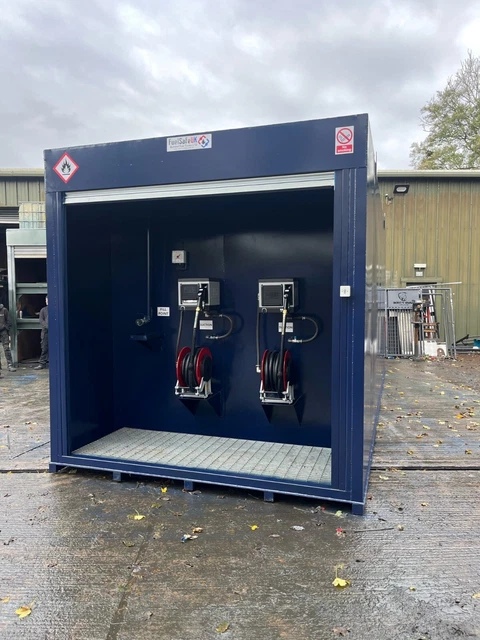 45,000 LITRE SPLIT Steel Bunded Fuel tank by Fuel Safe UK. £20,980.00 ...