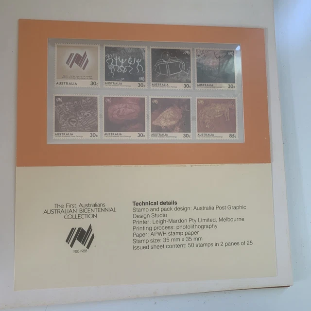 1988 AUSTRALIAN BICENTENNIAL Collection - The First Australians ...