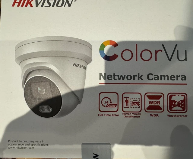 NEW HIKVISION DS-2CD2347G2-LU 4MP Full-Color ColorVu AcuSense IP camera 2.8mm £95.00 - PicClick UK