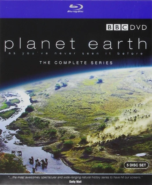 THE PLANET EARTH COMPLETE BBC TV SERIES Blu-ray David Attenborough UK ...
