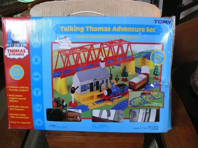 THOMAS & FRIENDS Tomy Talking Thomas Adventure Set 4760 READ £27.53 ...