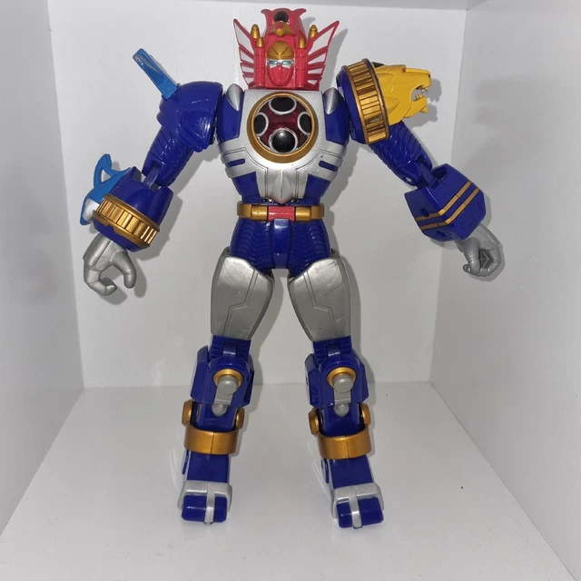 POWER RANGERS NINJA Storm Megazord Action Figure 2002 Bandai Untested £ ...