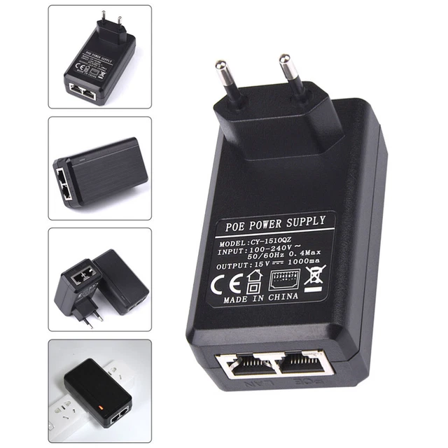 BRIDGE POWER OVER Ethernet Adapter Blackriflecoffee Gigabit £12.05 ...