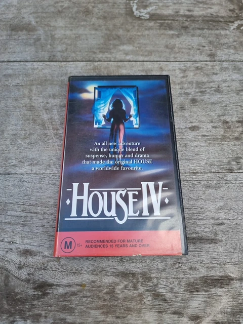 HOUSE IV - Movie VHS Tape Horror $70.00 - PicClick AU