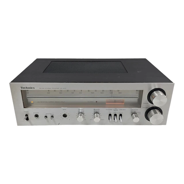 TECHNICS AMPLIFICATORE SA-200 Fm Mw Stereo Ricevitore Difettoso EUR 119,15 - PicClick IT