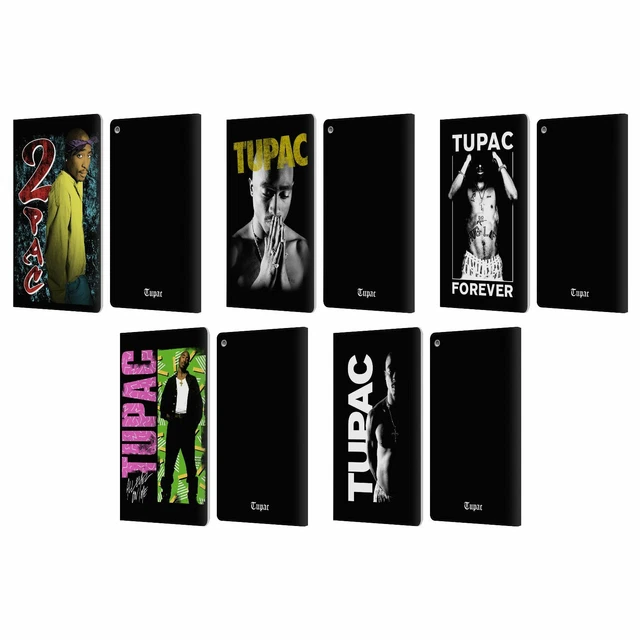 OFFICIAL TUPAC SHAKUR Key Art Leather Book Wallet Case Cover For Amazon ...