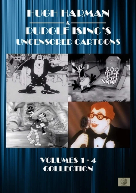 HUGH HARMAN & Rudolf Ising's Uncensored Cartoons Volumes 1 - 4 ...
