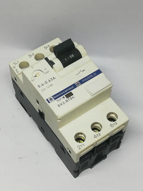 DISJONCTEUR MOTEUR GV2-RT04 0.4-0.63A /#8 P1P0 4702 EUR 64,19 - PicClick FR