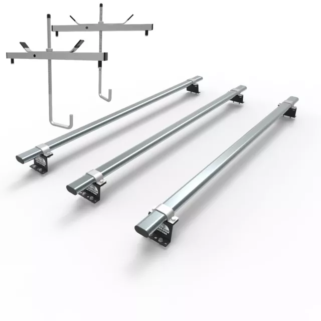 Ford Transit Custom Roof Rack Bars With Ladder Clamps 2 Bars System