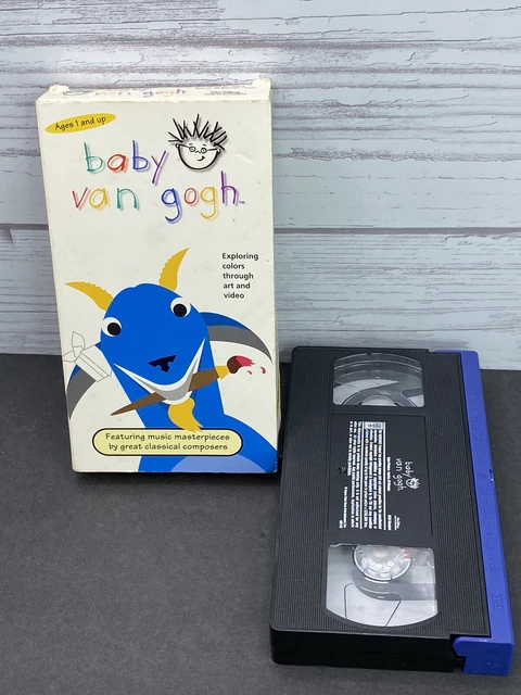 DISNEY BABY EINSTEIN Van Gogh VHS Video Tape Infant Learning Art World ...