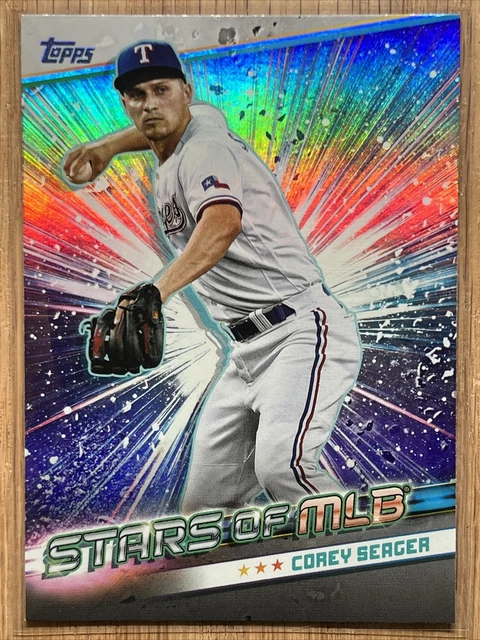 COREY SEAGER 2024 Topps Series 1 Stars of MLB J25 #SMLB-28 Texas ...