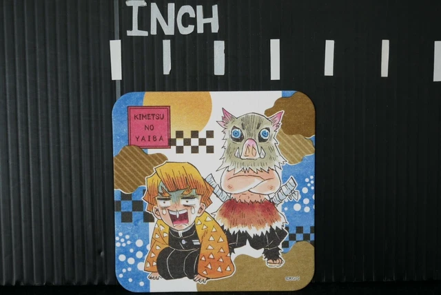 DEMON SLAYER : Kimetsu no Yaiba « Zenitsu & Inosuke » Paper Art Coaster ...