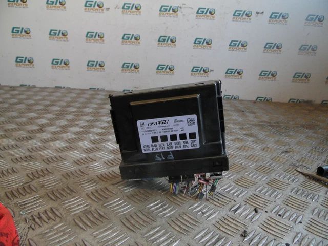VAUXHALL ASTRA MK7 K Turbo 1.6 Cdti Bcm Body Control Module - 13514637 ...