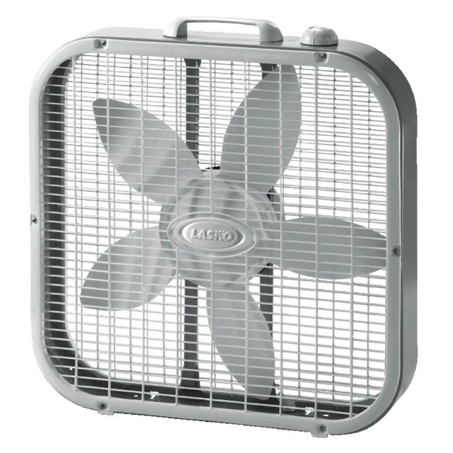 20& BOX FAN - with Built-In Carry Handle + 3 Speeds, White $119.08 ...