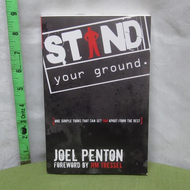 AUTOGRAPHE JOEL PENTON Stand Your Ground livre signé 2010 confiance en ...