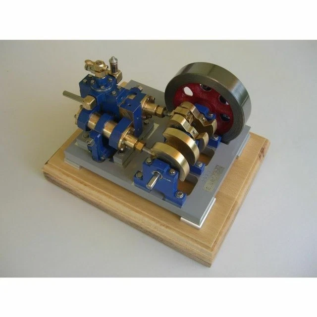 BAUPLAN DAMPFMASCHINE MODELL SKMS Dampfmaschine Modellbauplan $89.08 ...