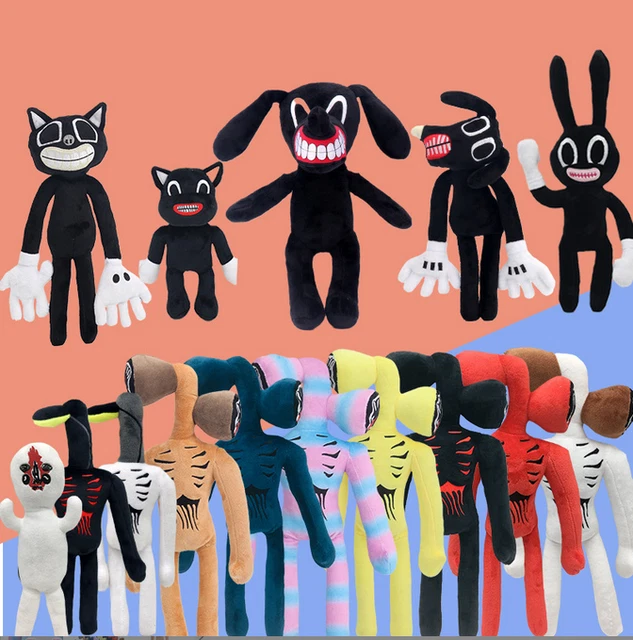 SIREN HEAD PLUSH Toy Horror Cartoon Cat Stuffed Doll Siren Head Kids ...