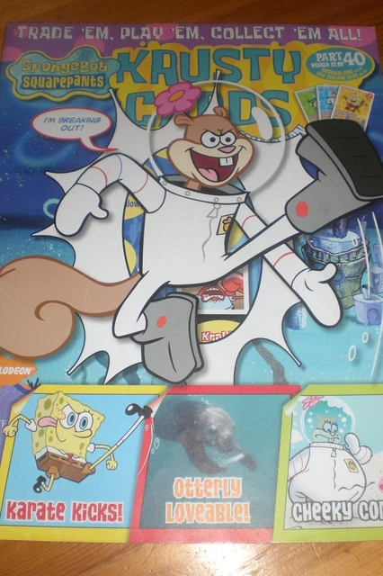 SPONGEBOB SQUAREPANTS KRUSTY Cards Magazine - No Cards - Part 40 £0.99 ...
