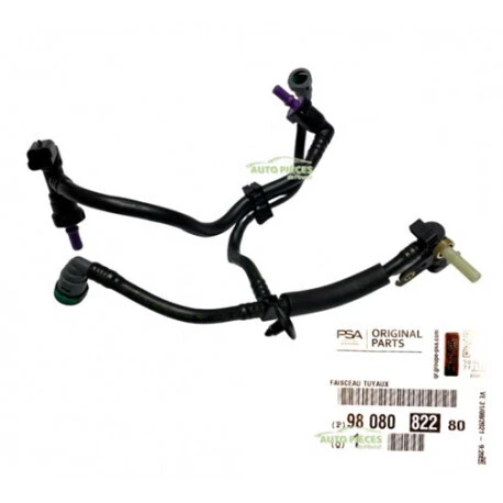 TUYAU RETOUR CARBURANT INJECTEUR PEUGEOT Pour 207 208 308 508 1.6 HDI ...