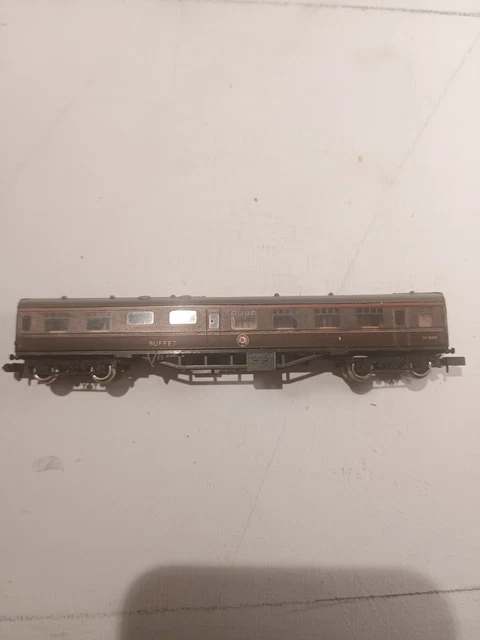 N GAUGE GRAFAR mk1 Buffet Coach (Maroon). £10.80 - PicClick UK