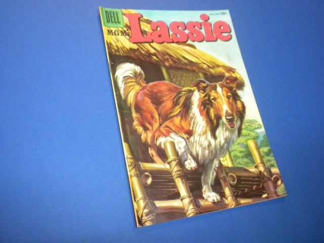 LASSIE - MGM'S #29 Dell Comics 1956 BD TV vintage EUR 8,40 - PicClick FR