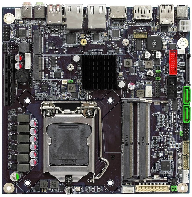 INTEL 9TH GEN HDMI DP SATA 2 LAN 12V NVMe PCIe H310 LGA1151 Mini ITX Motherboard £72.37 ...