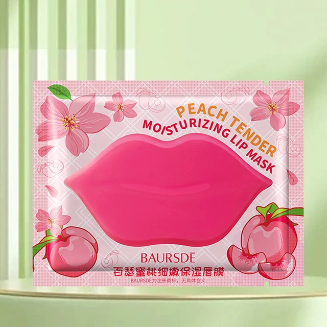 COLLAGEN NOURISHING LIP Mask Moisture Essence Lip Mask (Honey Peach Lip ...