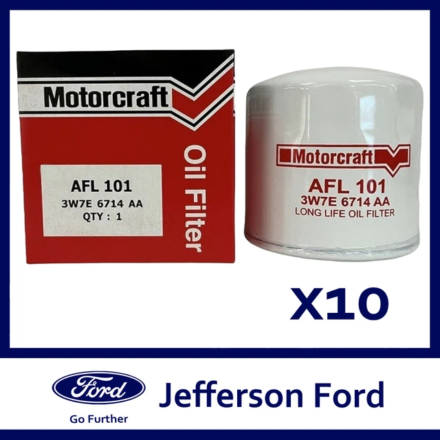 GENUINE FORD FALCON & Territory Oil Filters Box of 10 BF FG SY SZ ...