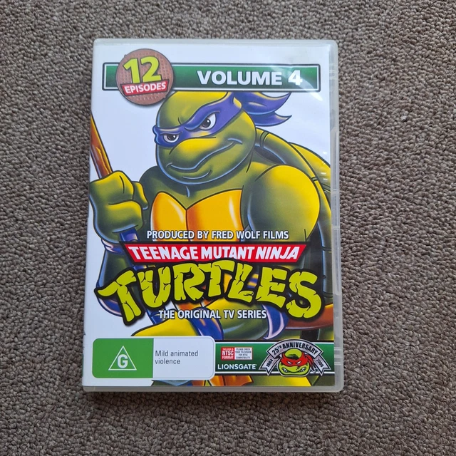 TEENAGE MUTANT NINJA Turtles Volume 4 DVD 2003 Classic Original TV ...
