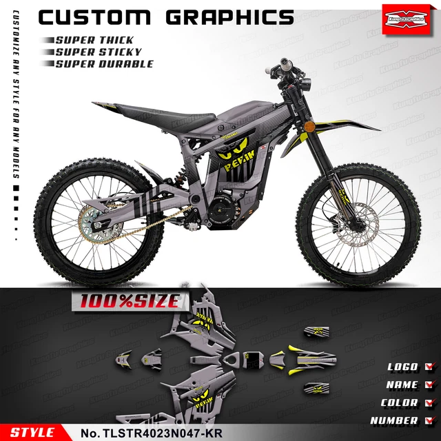 RACING GRAPHICS DECALS Stickers Kit for TALARIA Sting R MX L1E SX3 ...
