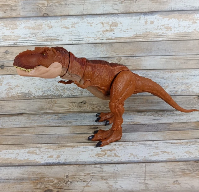 JURASSIC WORLD EXTREME Chompin 18" Tyrannosaurus T Rex Large Toy 2017 ...