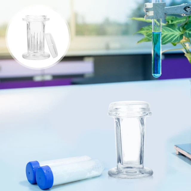 5-SLIDE GLASS STAINING Jar w/ Cover, Lab Capacity Tank £13.25 - PicClick UK
