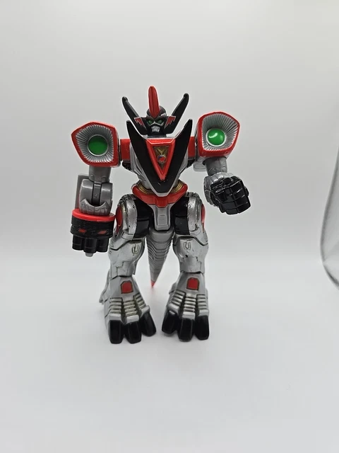 FIGURINE ARTICULÉE POWER Rangers Time Force Q-Rex Megazord Bandai 2000 ...