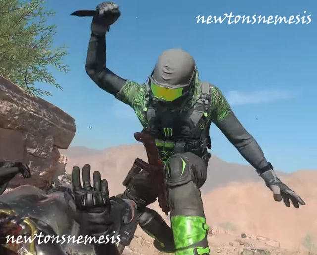 COD MW3 MONSTER The Beast code peau + extra ! Call of Duty Modern ...