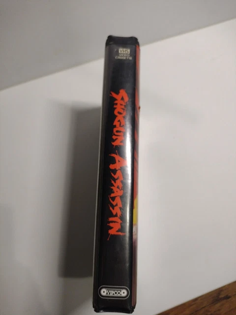 SHOGUN ASSASSIN VHS Vipco Pre Certificate Rare Vintage Cassette Video ...