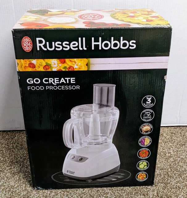 RUSSELL HOBBS 25920 Go Create Food Processor - White £31.99 - PicClick UK