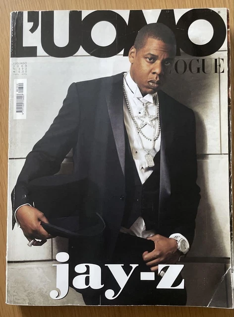 L'UOMO VOGUE MAGAZINE JayZ Cover Giorgio Armani Ad Dark Knight Men’s ...