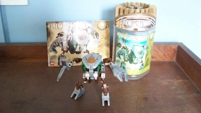 LEGO BIONICLE 8577 Pahrak-Kal avec Krana mask + boite & notice EUR 17 ...