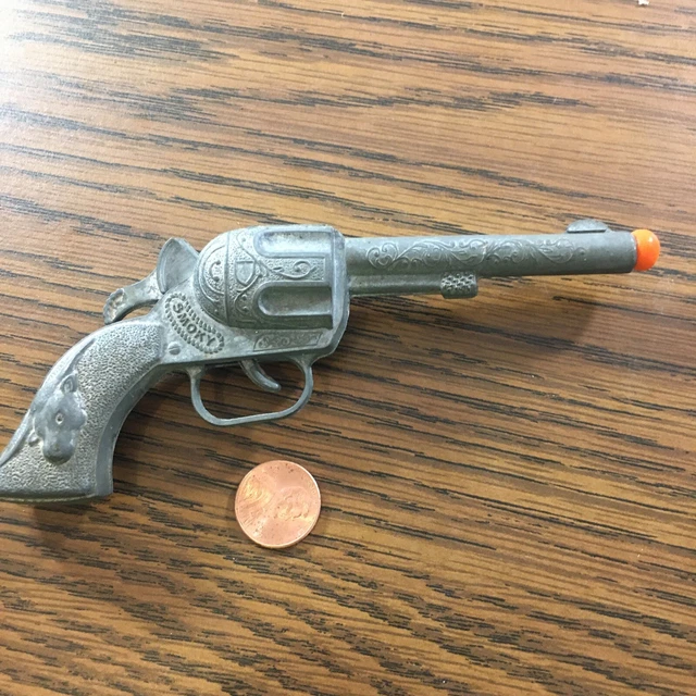 VINTAGE HUBLEY SINGLE Shot "Smoky" Metal Toy Cap Gun $18.55 - PicClick