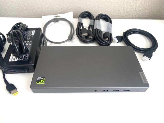 LENOVO THUNDERBOLT 3 TB3 Graphics Dock eGPU G0A10170UL NVIDIA GeForce ...