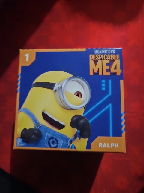 MCDONALD'S 2024 DESPICABLE ME 4 Toy - #1 Ralph Minion Figure Happy Meal ...