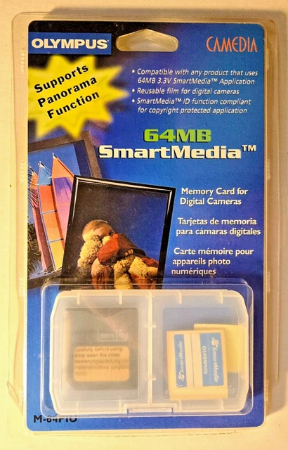 OLYMPUS 64MB SMARTMEDIA Card M-64PIU - Unopened - Memory Card for ...