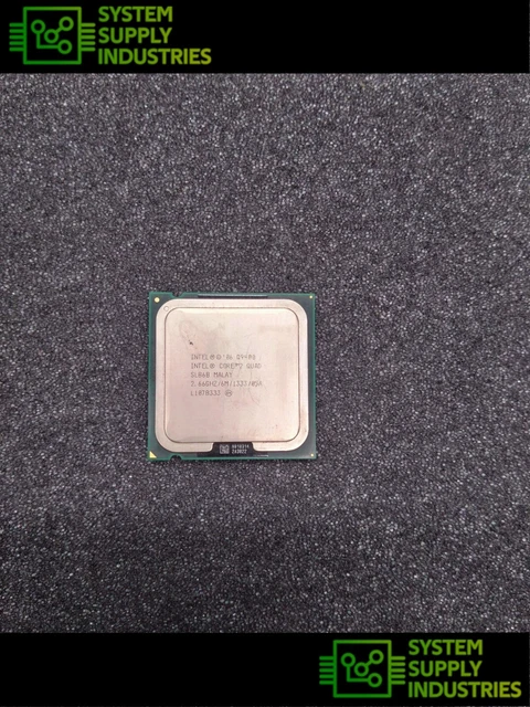 INTEL CORE 2 Quad Q9400 Socket LGA775 Quad Core CPU SLB6B £9.99 ...