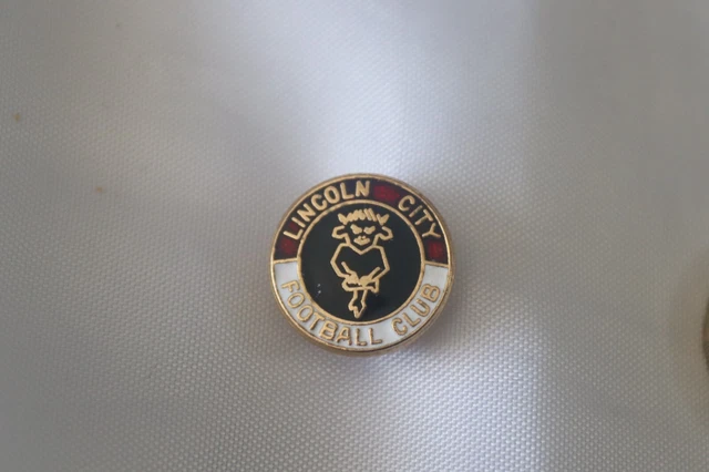 LINCOLN CITY FOOTBALL Club enamel pin badge Red Black White £7.99 ...