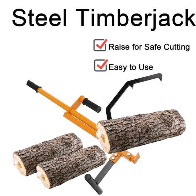 FELLED STEEL TIMBERJACK 45'' Cant Hook Log Roller Tool Outdoor Steel ...