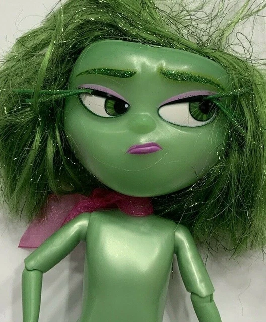 DISNEY STORE DISNEY Pixar Inside Out Disgust Talking Doll 9 DISNEY STORE DISNEY Pixar Inside Out Disgust Talking Doll 9