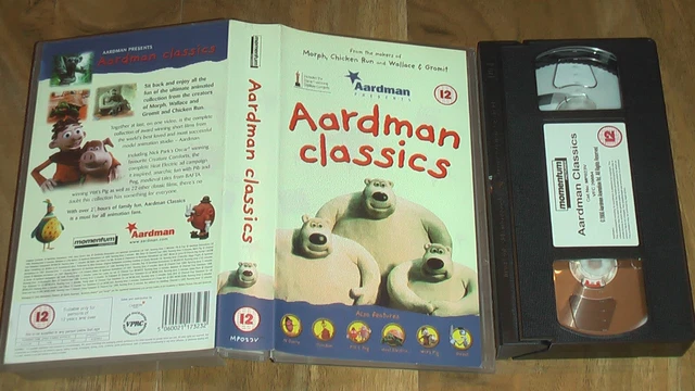 AARDMAN CLASSICS TV Adverts VHS Video Tape Cassette PAL VCR £4.99 ...