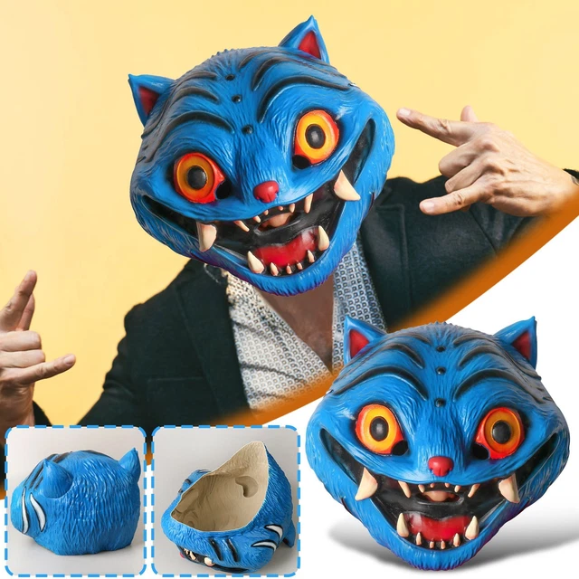 KPOP DEMON HUNTER Face Mask Latex Derpy Tiger Costume Party Cosplay £14 ...