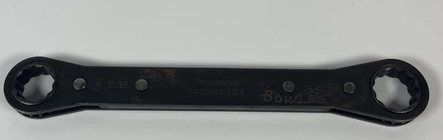 SNAP ON GR2024A 0 Degree Offset Ratcheting Box Wrench 3/4-5/8” 12 Point ...