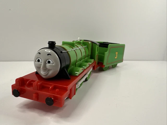 HENRY THOMAS THE tank engine tomy trackmaster battery train mattel 2009 ...